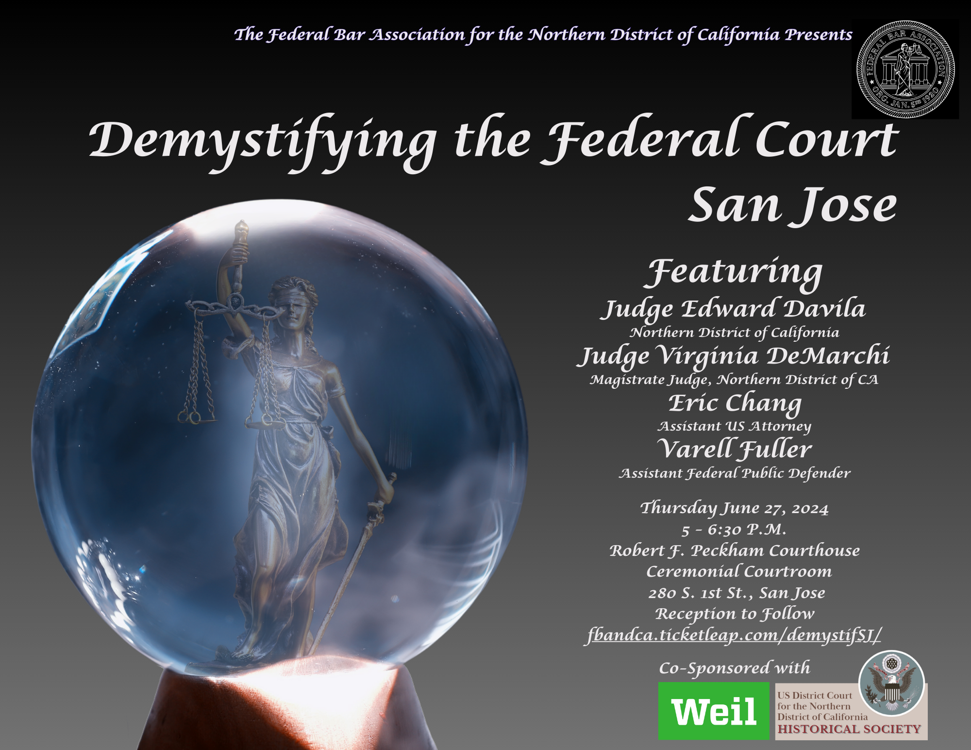 FBA NDCA – Federal Bar Association Northern District of California Chapter